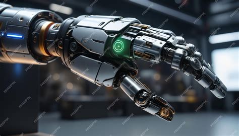 Premium Photo Robot Hand A Glimpse Into The Future Of Robotics
