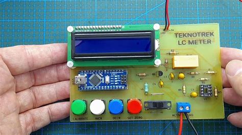 Diy Arduino Lc Meter Easy Inductance And Capacitance Measurement In 2025 Arduino Projects