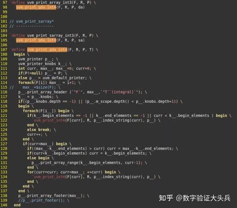 Uvm源代码研究 Uvm的fieldautomation实现的print函数如何灵活控制打印数组元素的数量 知乎