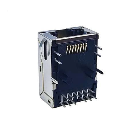 Gigabit Ethernet Filter Rj45 Network Port Connector Shielded Light