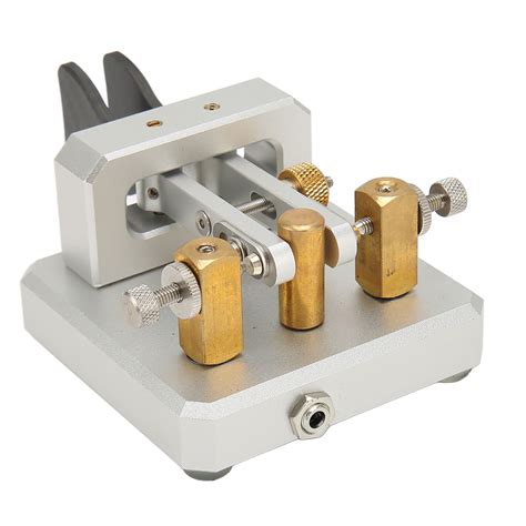 Morse Code Key Double Paddle Automatic Shortwave Portable Cw Morse
