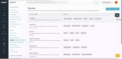 Creating And Managing Application Sources