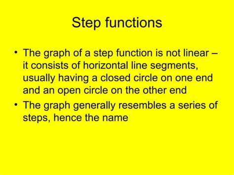 Gr10 Step Function Ppt Ppt