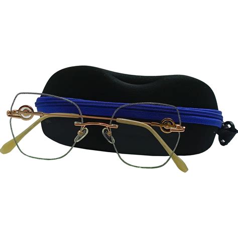 Stones Rimless Fancy Eyeglasses Ideal Optics