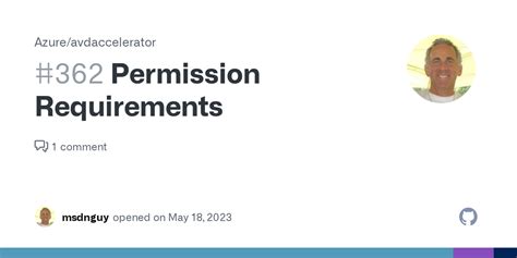 Permission Requirements · Issue 362 · Azureavdaccelerator · Github