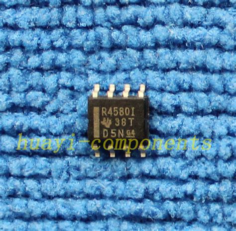10pcs Rc4580idr Sop 8 Rc4580 R4580i Dual Audio Operational Amplifier Ebay