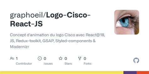 Github Graphoeillogo Cisco React Js Concept Danimation Du Logo Cisco Avec React18 Js