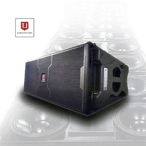Passive Active Indoor Outdoor Dj Audio Line Array Double 12 Inch Two Way Sound System Speakers
