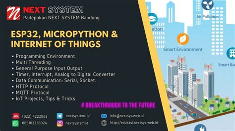 ESP32 MicroPython Dan Internet Of Things NEXT SYSTEM
