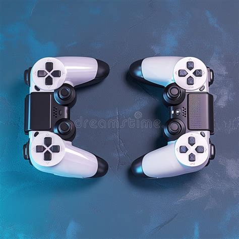 Dynamic Gaming Concept Computer Joystick Essential For Immersive Gameplay Stock Illustration