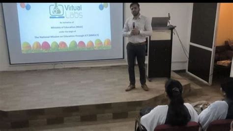 Lakshya Joshi On Linkedin Today There Was A Virtual Lab Seminar In Our College Session Was