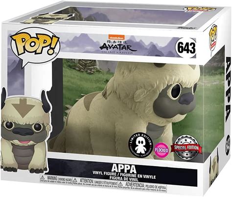 Funko Pop Avatar The Last Airbender Appa 6 Inch Flocked