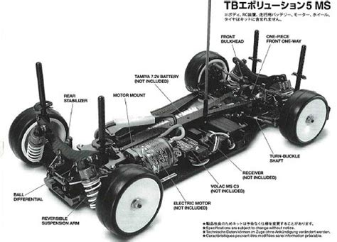 Tamiya TB Evolution MS Chassis Radio Controlled Model Archive RCScrapyard