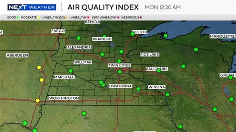 Much Of Minnesota Under Air Quality Alerts On Labor Day Due To Canadian