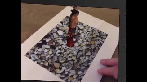 Virtual Buttons In Augmented Reality With Vuforia Youtube