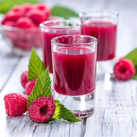 Malinowe Shoty Kuchnia Dla Dorosłych