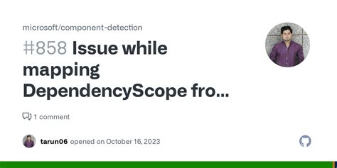 Issue While Mapping Dependencyscope From Maven Dependency Tree · Issue