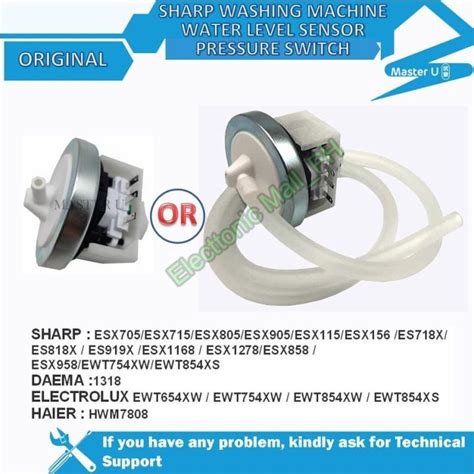 Original Sharp Washing Machine Water Level Sensor Water Level Pressure