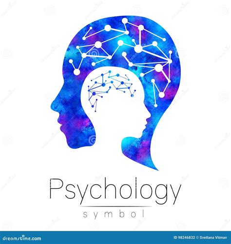 Modern Head Sign Logo Of Psychology Profile Human Logotype Creative