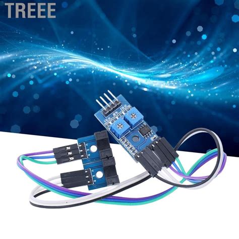 Treee โมดูลเซ็นเซอร์ตรวจจับความเร็ว 3 3v 5v นับสัญญาณสะอาดสำหรับการวัดมอเตอร์ Shopee Thailand