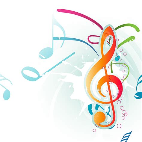 Abstract Background With Colorful Music Notes At Jimmy Lewis Blog