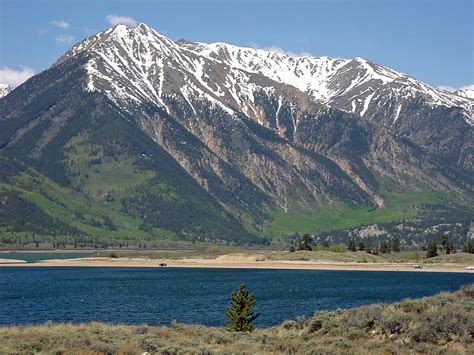 Twin Lakes Mt Elbert Highest Peak In Colorado And Our First 14er At 14