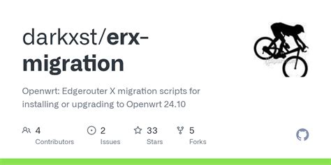 Github Darkxsterx Migration Openwrt Edgerouter X Migration Scripts For Installing Or