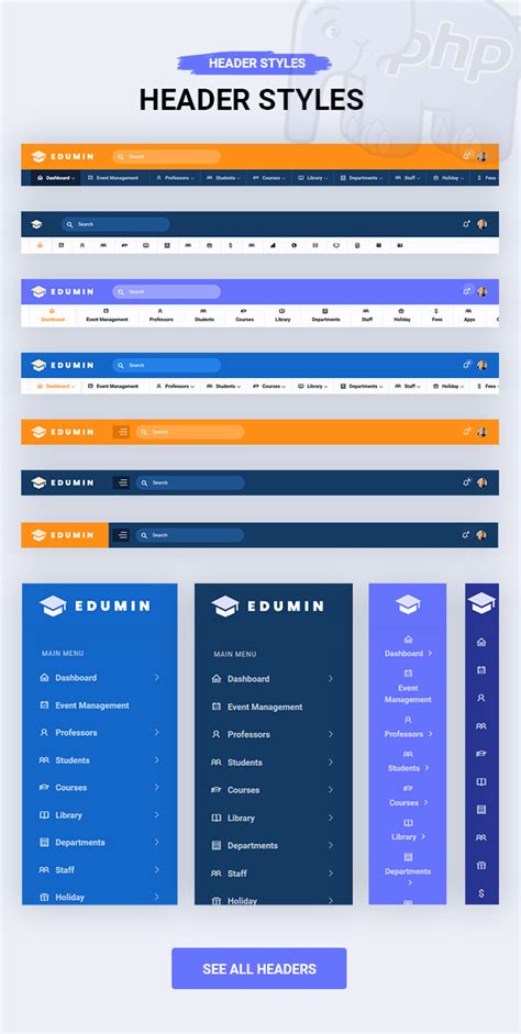 Edumin Php Education Admin Dashboard Bootstrap Template Thememag