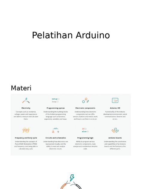 Pelatihan Arduino Pdf