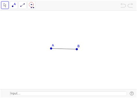 Duplicate A Line Segment Geogebra