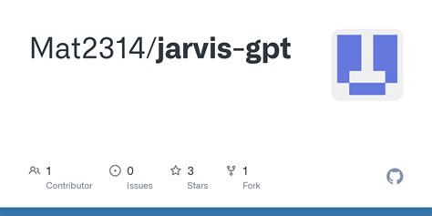 Github Mat2314 Jarvis Gpt