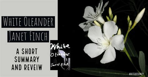 White Oleander By Janet Finch A Short Summary And Review