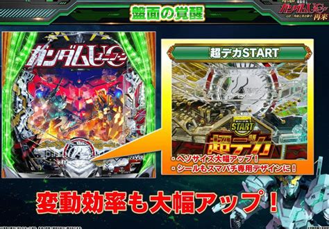Eフィーバー機動戦士ガンダムuc再来‐白き一角獣と黒き獅子‐ 機種情報 スペック ボーダー 攻略情報まとめ パチマニア