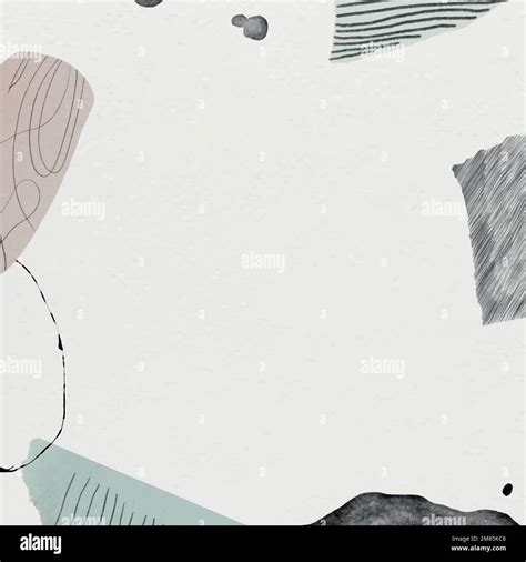 Memphis Background Vector In Muted Tone Stock Vector Image And Art Alamy