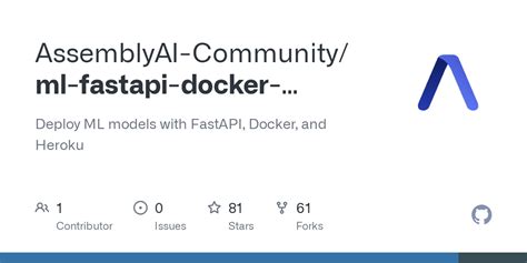Ml Fastapi Docker Heroku Requirements Txt At Main AssemblyAI