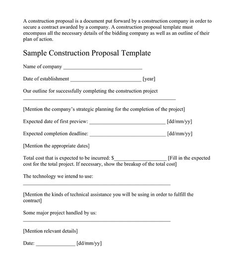 35 Free Simple Job Proposal Templates MS Word PDF American Templates
