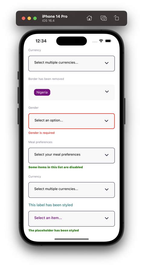 Github Azeezat React Native Select A Customizable Dropdown Selection Package For React Native