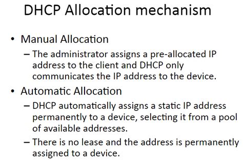 Dhcp Allocation Velvet Fists Of Mystics