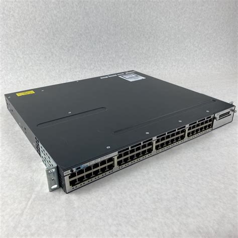 Cisco Ws C3750x 48t S Catalyst Series 48 Port Gigabit Switch With 2 Ps