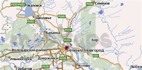 Скачать карту Нижегородской области для Навител