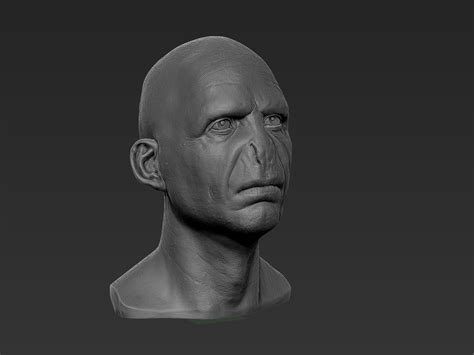 Stl File Voldemort Fan Art 🎨 ・3d Print Design To Download・cults