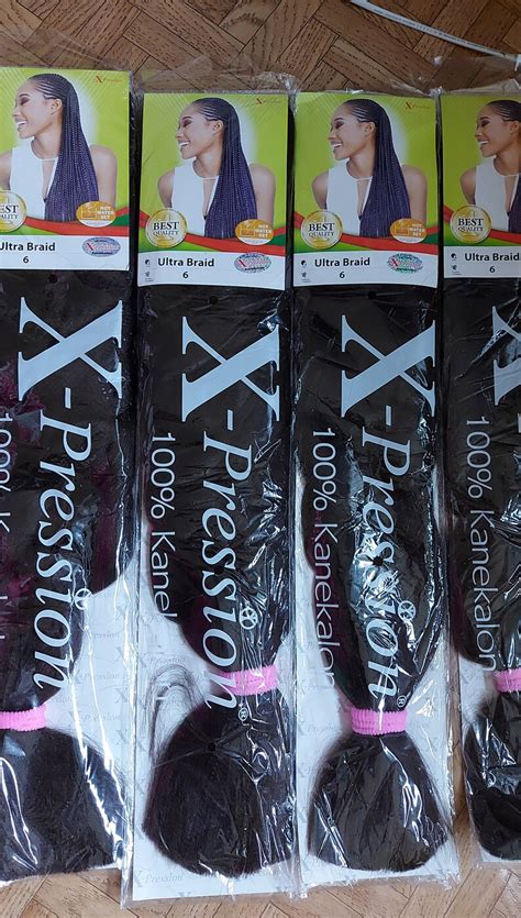 Lot De 4 Expression Braids Etsy