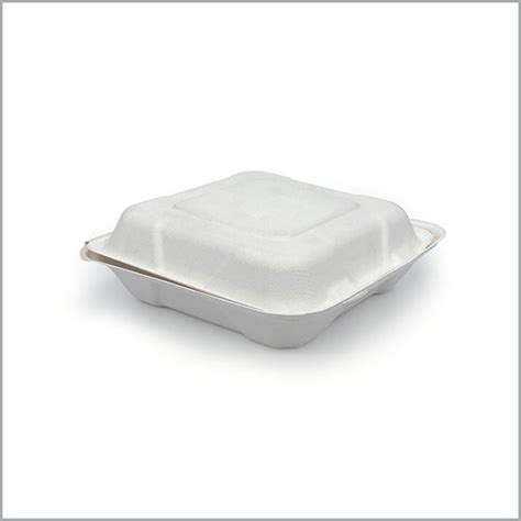 Wholesale Biodegradable Hinged Containers Bulk 200 Pack Halapack