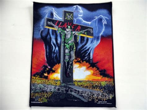 Slayer 1990 Vintage Back Patch Brandnew Original Brockum Bp144 Tshirtslayer Tshirt And