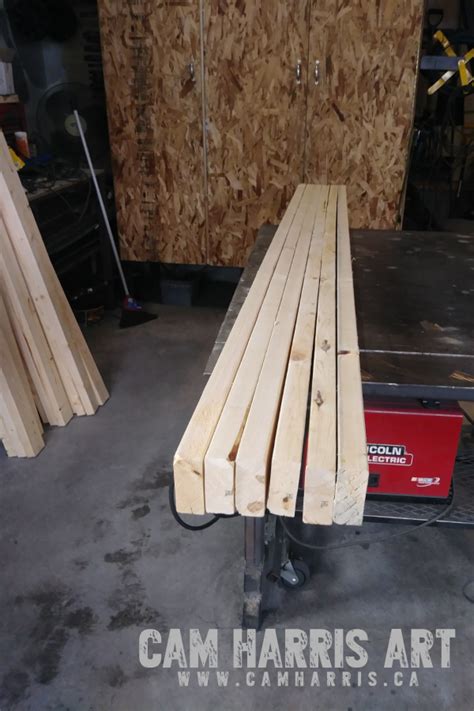 DIY Butcher Block Patio Table Ultimate Instructions By Cam Harris