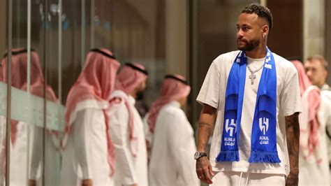 Neymar Arrives In Saudi Arabia After Signing For Pro League Side Al