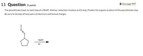 Solved The Penultimate Next To Last Step Of A