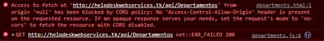 Api Cors Bloquea El Método Fetch En Javascript Nativo Vanilla Js Stack Overflow En Español