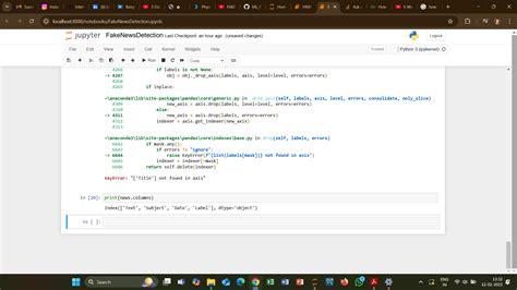 Python Pandas Is Not Reading The Column Name In Spite Of It Being There Stack Overflow