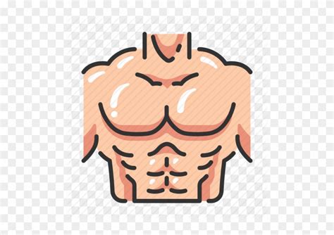 Body Part Chest Clipart